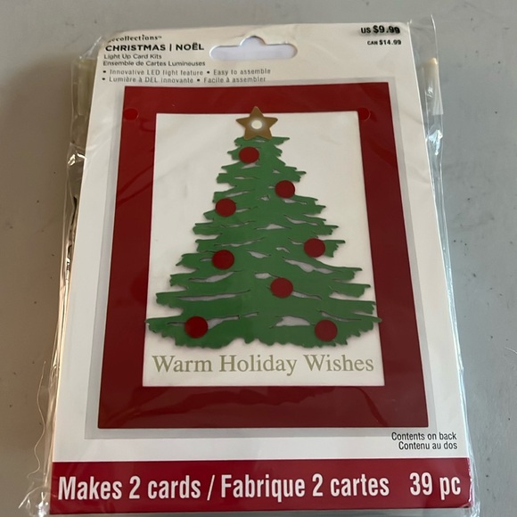 Recollections | Office | Christmas Noel Light Up Card Kits Makes Two ...